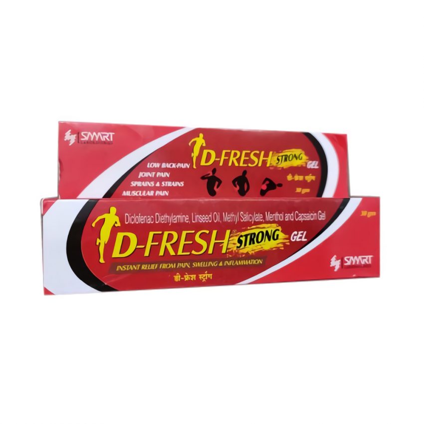 D-Fresh Strong Gel 30gm Pack – BuyMeds